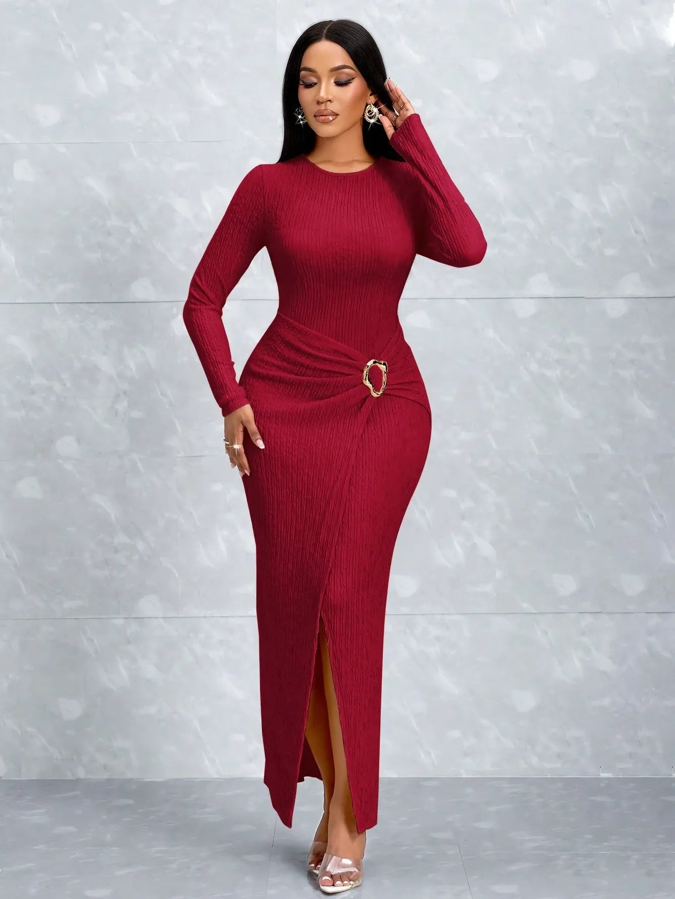 Twisted Maxi Long Dress – FAVEN